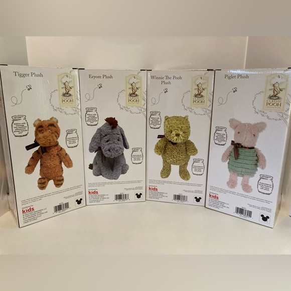 Disney | Toys | Nib Disney Baby Classic Pooh Collection Set Of 4 Pooh ...